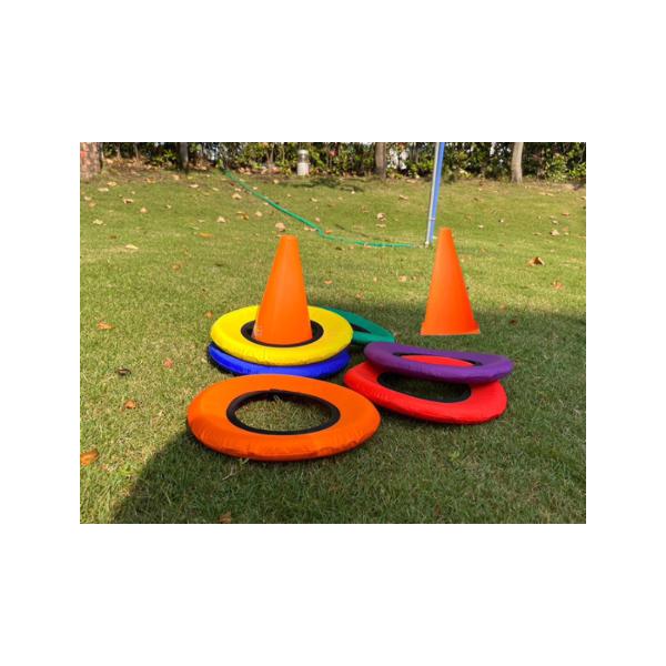 J025 Doughnut toss set with cone-Shine Sport